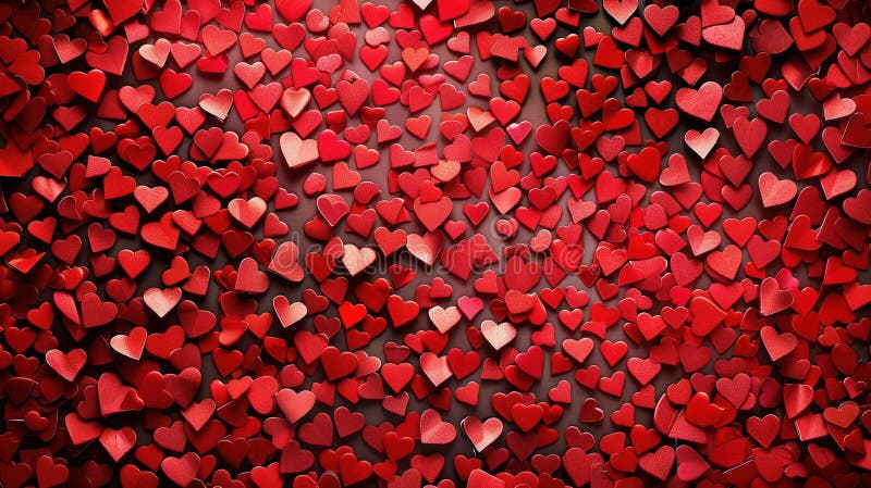 Hearts of Love. High-Resolution Hearts Background Wallpaper Stock Image ...