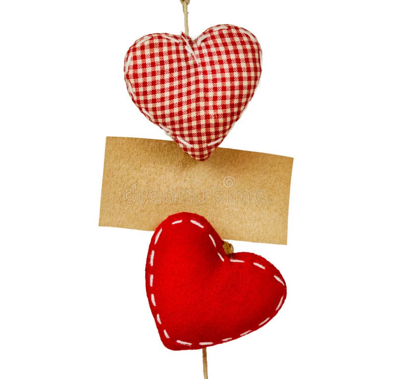Hearts on string stock image. Image of isolated, paper - 28718009