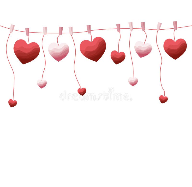 String Hearts Stock Illustrations – 2,098 String Hearts Stock ...