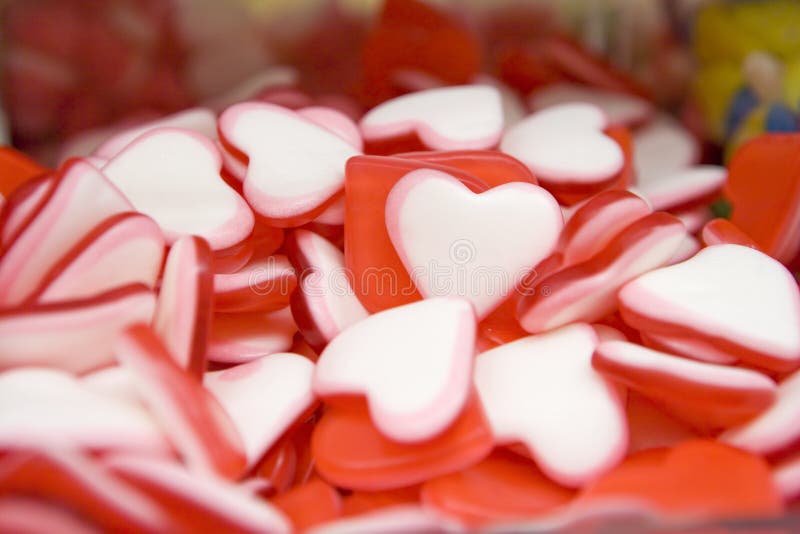 Heartshaped sweets stock image. Image of sweet, celebration - 5323753