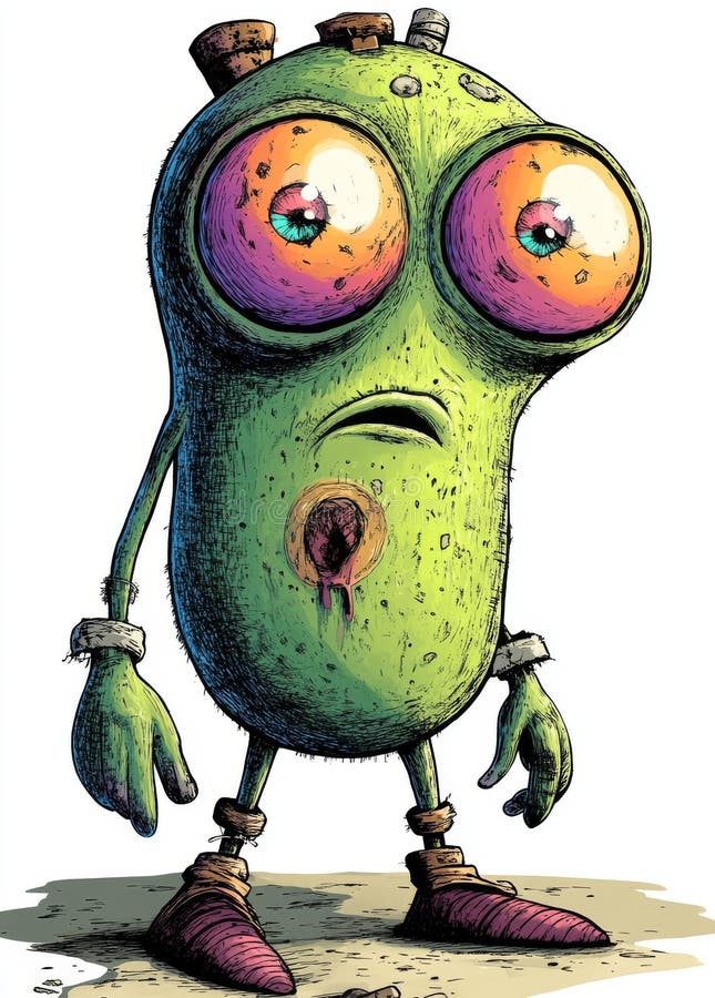 A Heartwarming Illustration of Nutritious Produce, with a Pear Cartoon ...