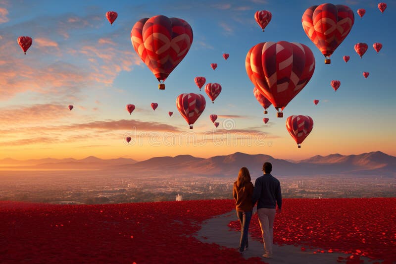 Heartwarming Images of Couples Enjoying Stock Illustration ...