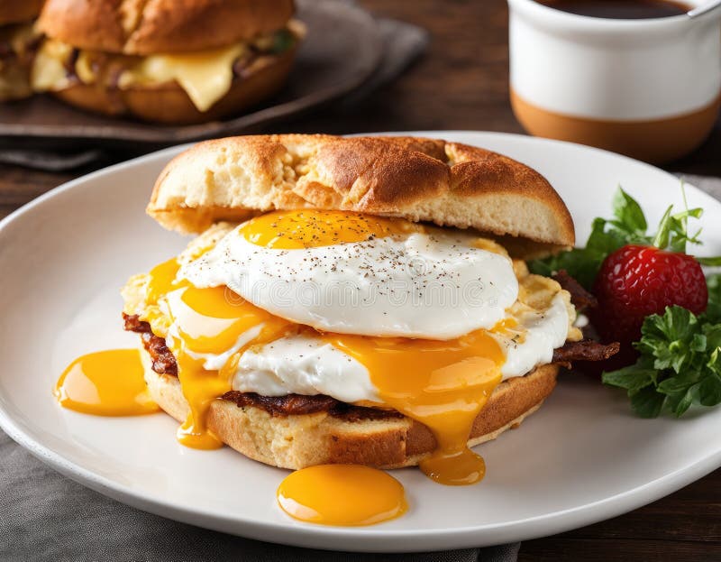 A Hearty Breakfast Sandwich, but Replace the Egg with a Scoop of Ice ...