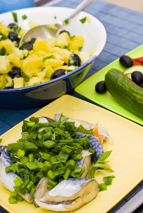 Hearty meal stock photo. Image of vegetarian, plates, homemade - 3898206