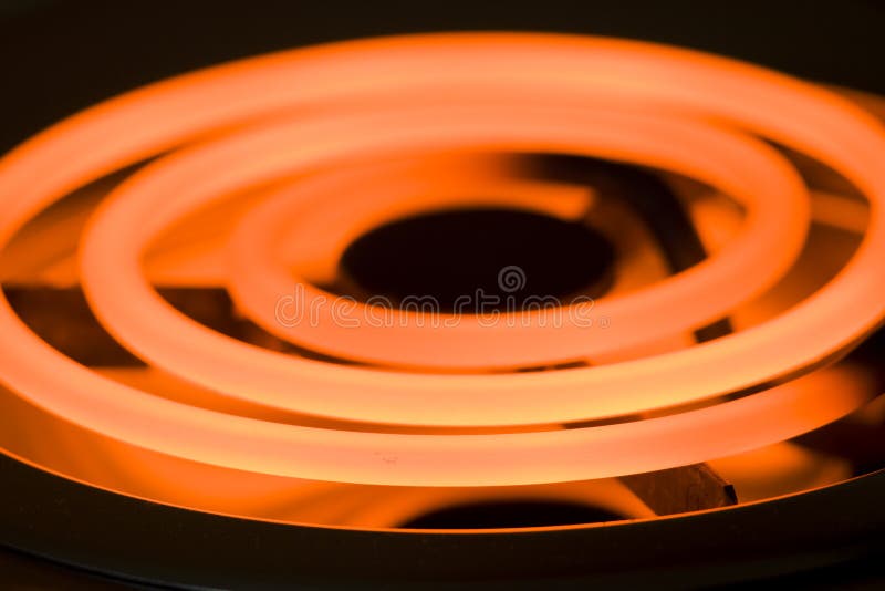Hot Plate Element stock image. Image of spiral, stove, heat - 208455