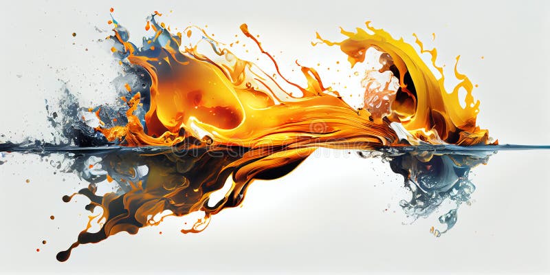 Heat and Cold concept stock illustration. Illustration of chemistry ...