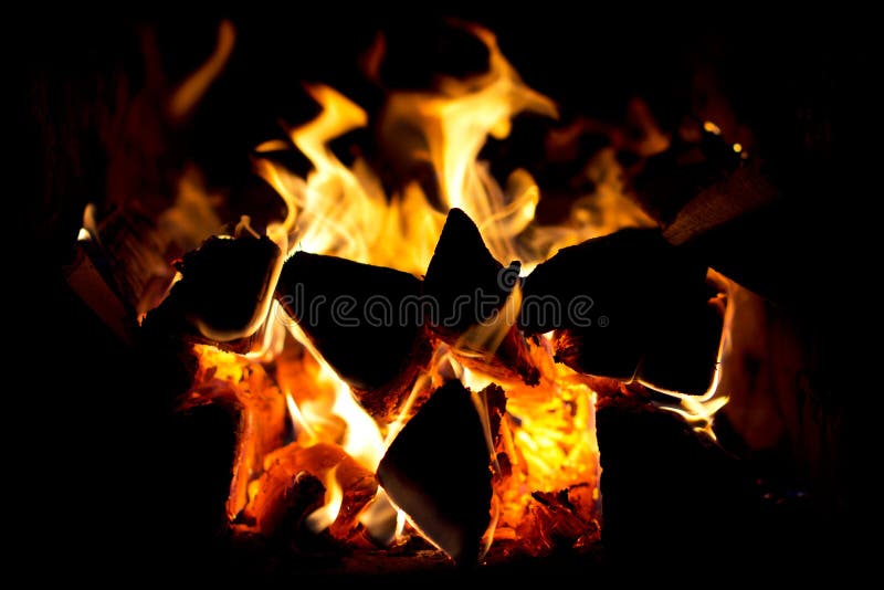 Heat of fire stock photo. Image of charcoal, heat, fire - 52818776