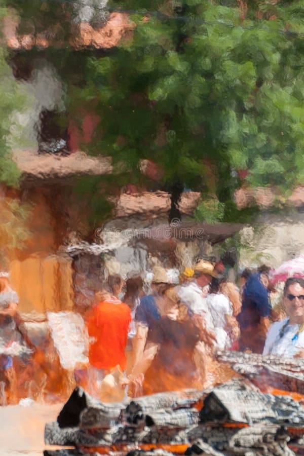 Heat haze stock image. Image of bonfire, dimmed, vibrant - 58294763