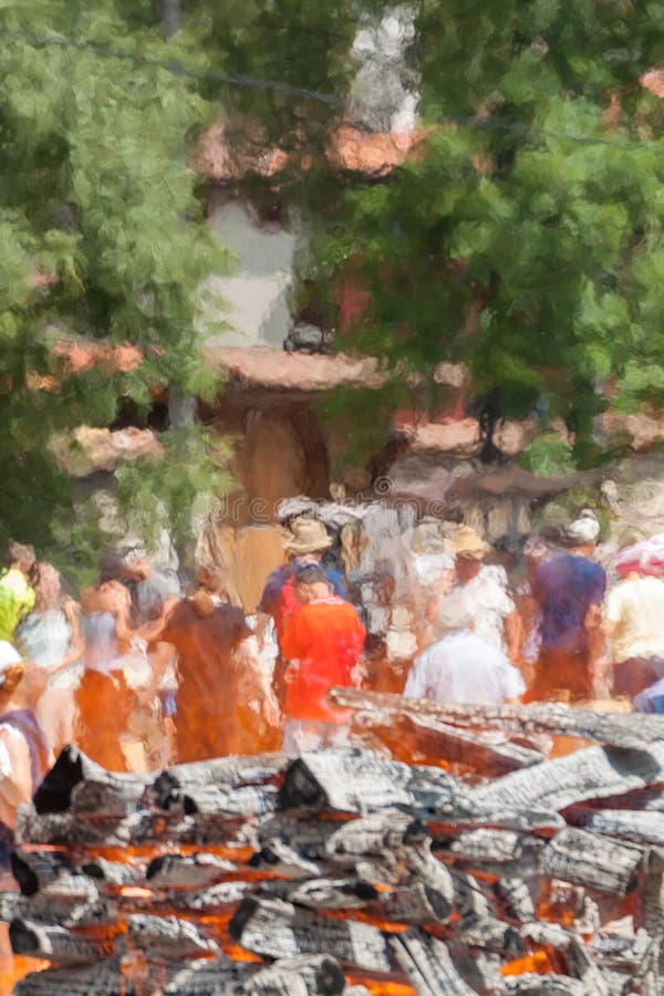 Heat haze stock image. Image of bonfire, dimmed, vibrant - 58294763