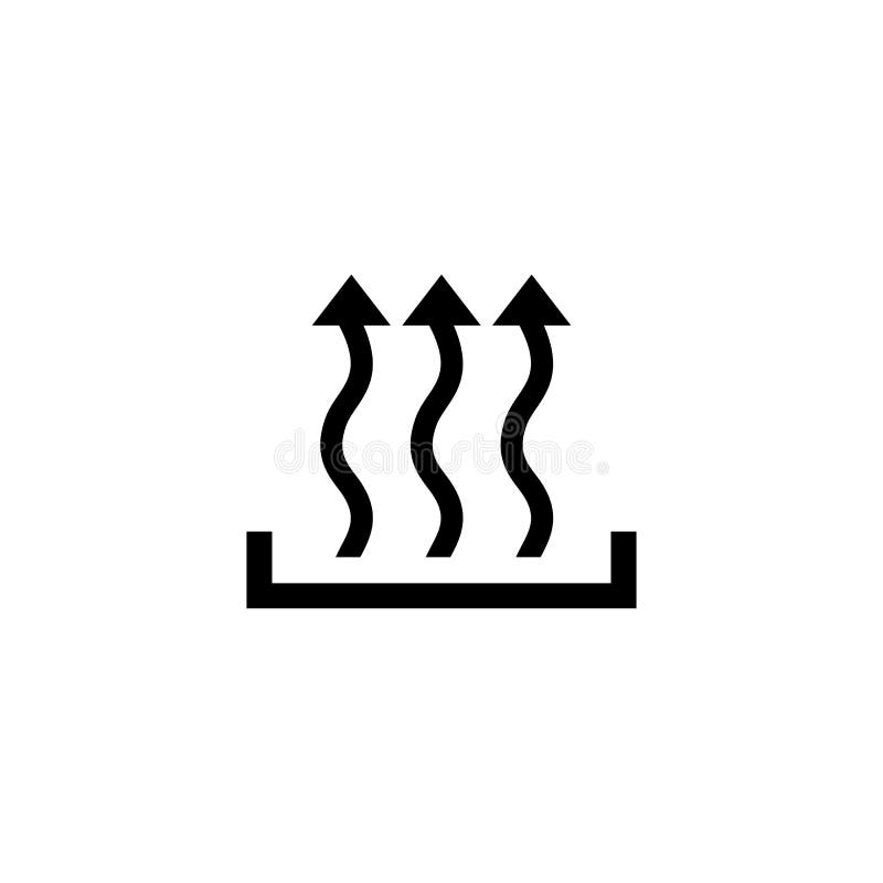 Preheat Icons Set, Simple Style Stock Vector - Illustration of bathroom ...