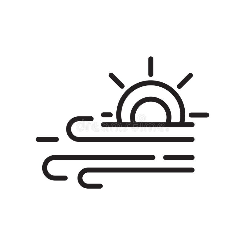 Heat Icon Vector Isolated on White Background, Heat Sign Stock Vector ...