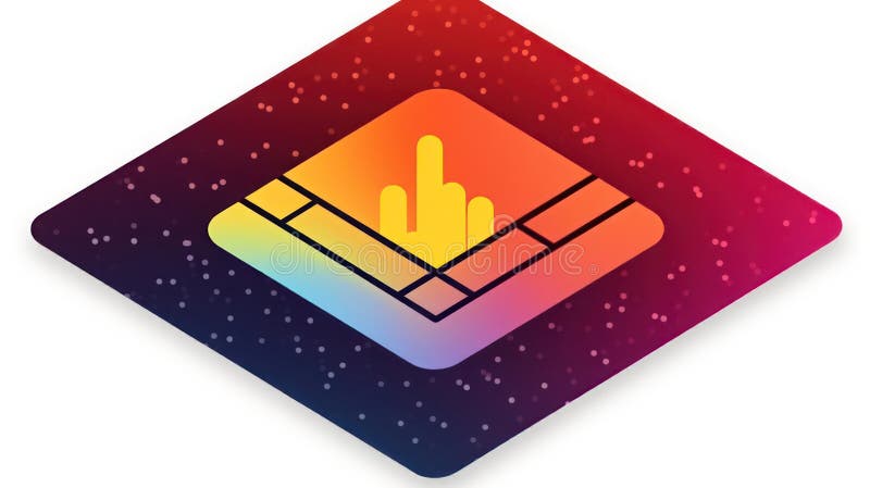 A Heat Map Icon Representing the Graphical Representation of Data ...