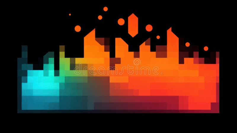 A Heat Map Icon Representing the Graphical Representation of Data ...