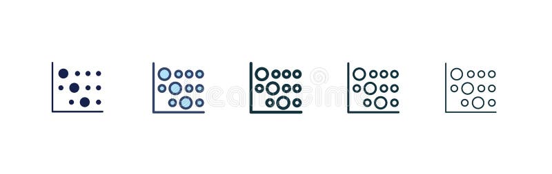 Heat Map Icon Vector Set on White Background Stock Vector ...