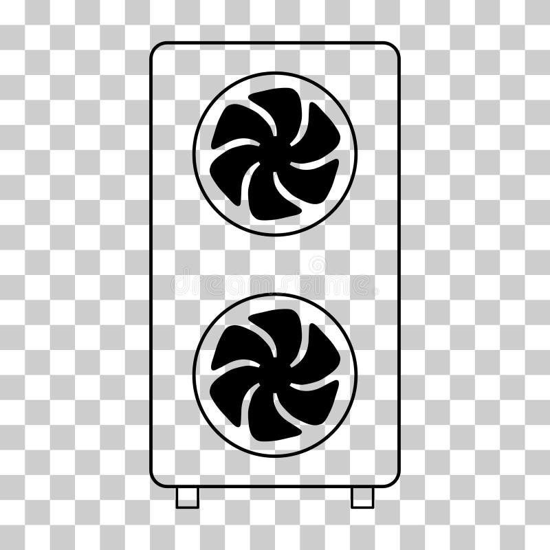 Heat Pump Air Source Icon, Cooling Electric System Machine, Cool Web ...