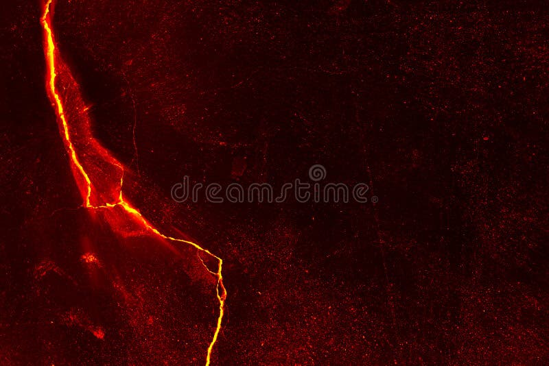 Heat Red Cracked Ground Texture. Stock Illustration - Illustration of ...