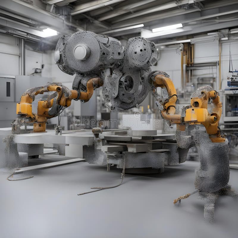 A Heat-resistant Robot Capable of Shaping Molten Metal and Rock into ...