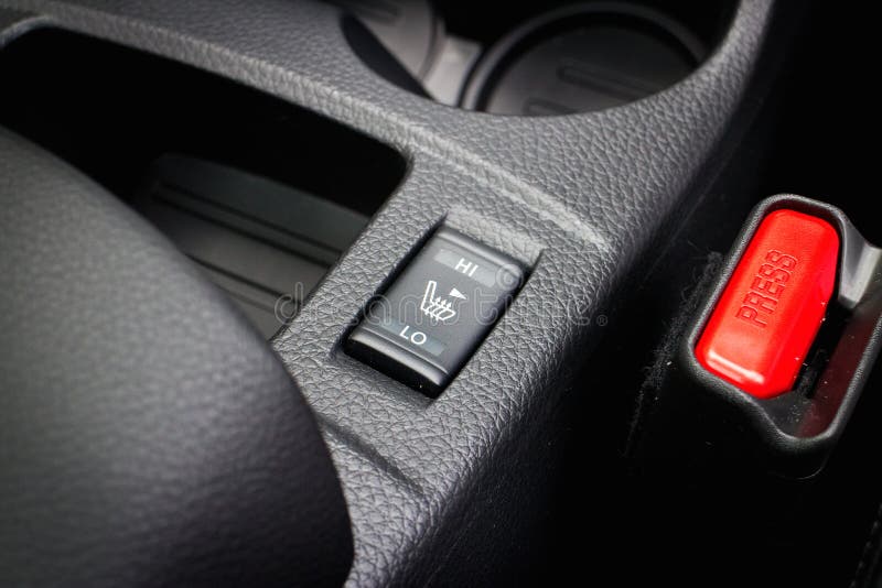 Heat Seat Button in SUV Car Stock Image - Image of qashqai, technology ...