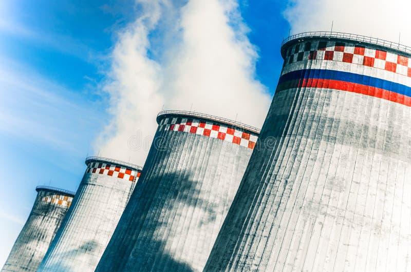 Heat-station stock image. Image of pipes, industrial - 140734091