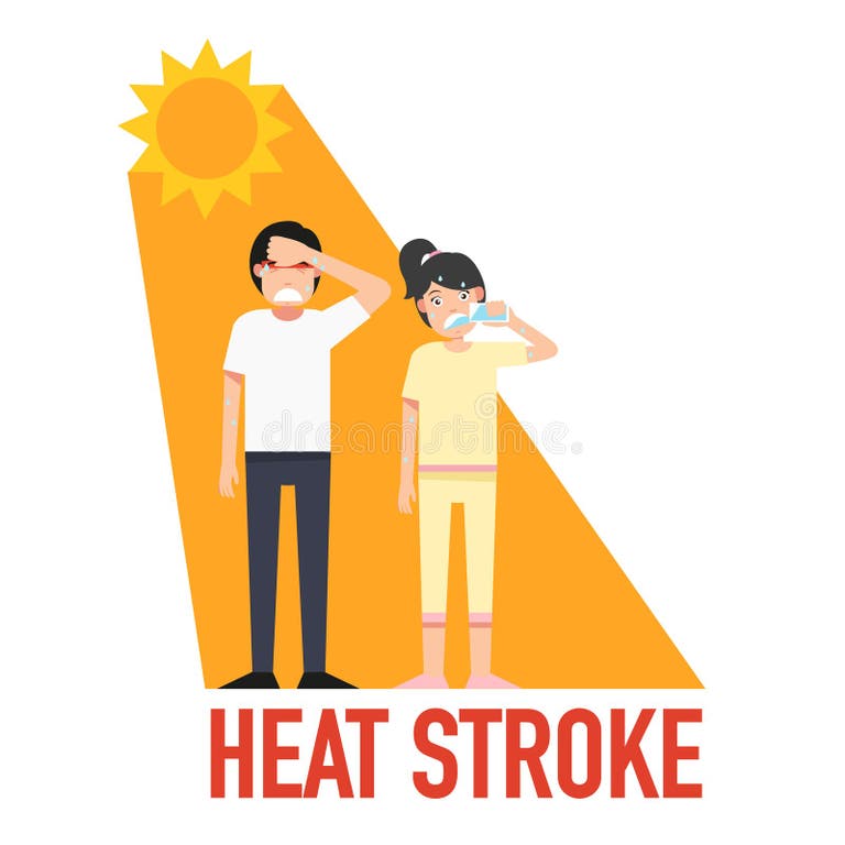 Heat Stroke Stock Illustrations – 12,238 Heat Stroke Stock ...