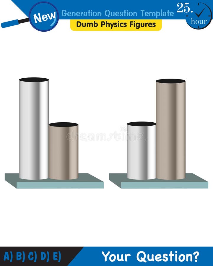 Heat and Temperature, Heating of Substances Stock Illustration ...