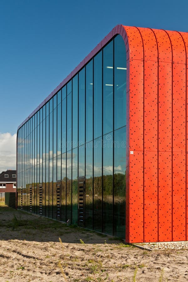 Heat Transfer Station in Almere, the Netherlands Stock Image - Image of ...