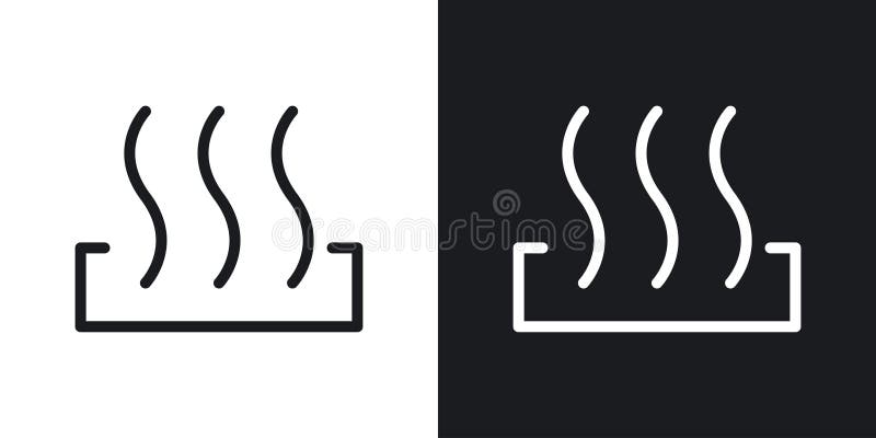 Heat icon stock vector. Illustration of efficiency, arrow - 341326335