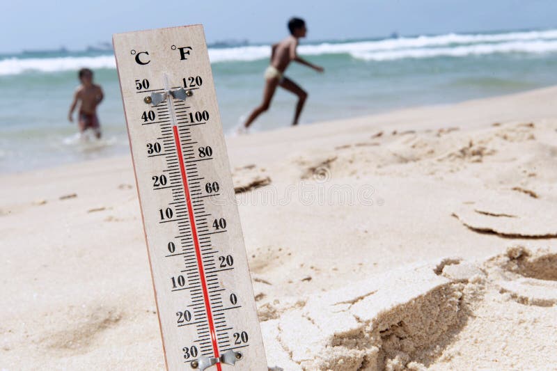 Heat Wave High Temperatures Stock Image - Image of copy, graphic: 20445971