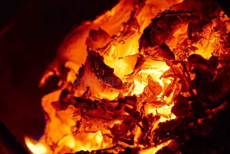 The Heated Coals in the Furnace Stock Photo - Image of coal, heat: 70514632
