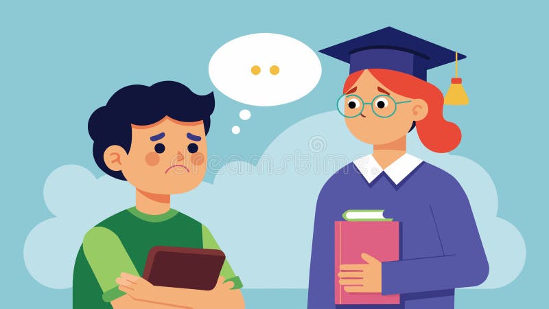 A Heated Conversation between a Student and Their Older Sibling Who ...