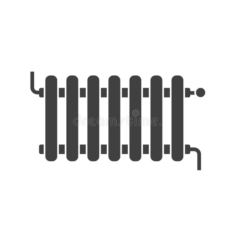 Radiator Icon. Trendy Radiator Logo Concept on White Background Stock ...