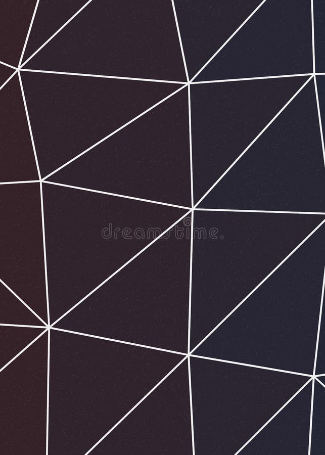 Heather Blue Color Abstract Color Low-Polygones Generative Art ...