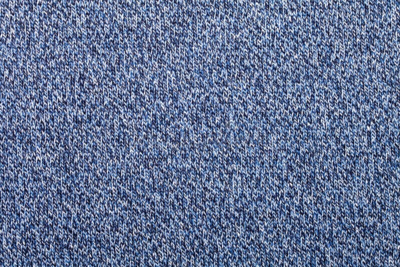 Heather Blue Knitted Fabric Pattern Stock Image - Image of knitting ...