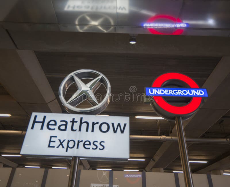 Heathrow Express and London Underground at the Airport - LONDON ...