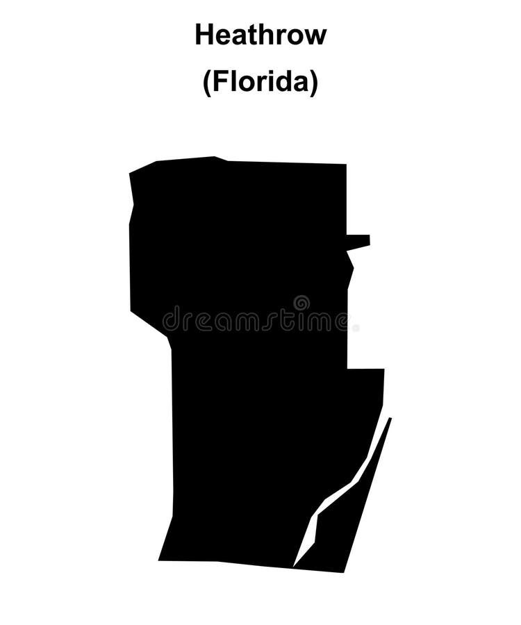 Heathrow Outline Stock Illustrations – 3 Heathrow Outline Stock ...