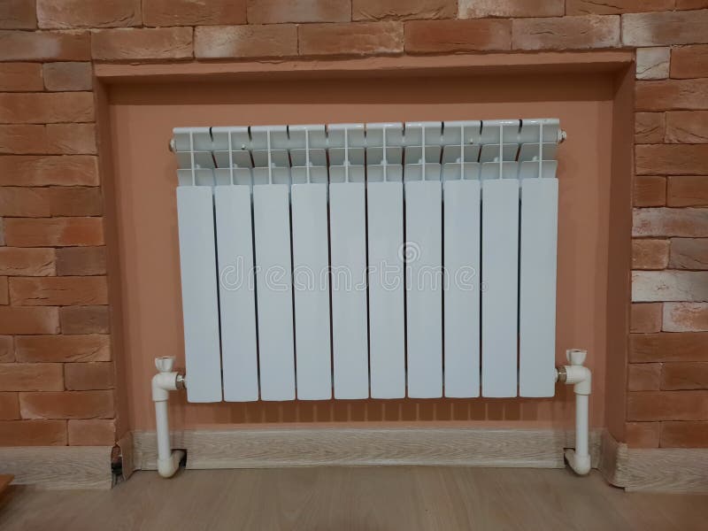 Heating battery stock image. Image of room, heating - 188210853