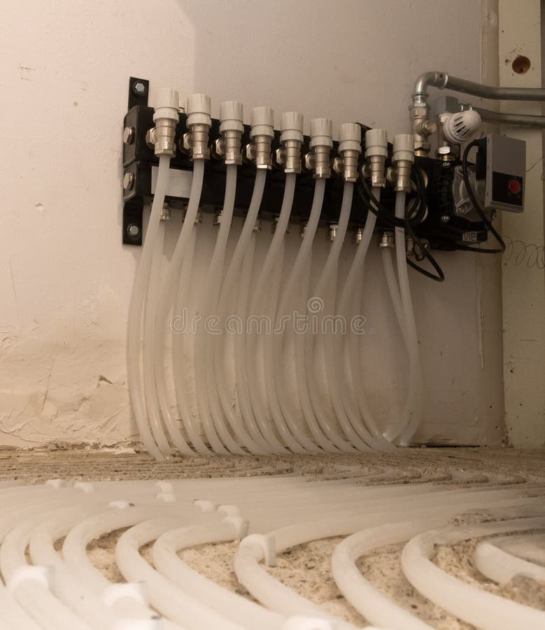 Heating control panel stock image. Image of construction - 129655005