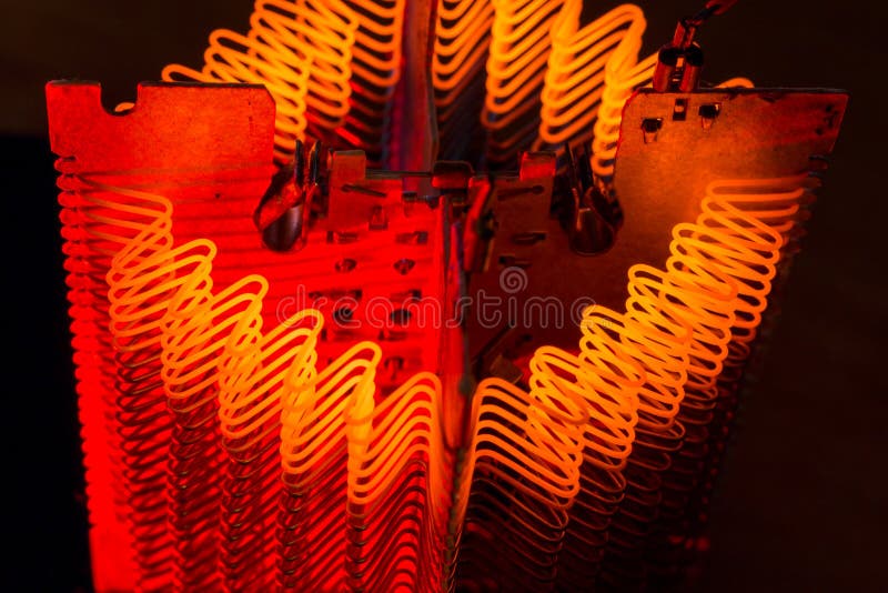 Heating element stock image. Image of emitting, spring - 42271589