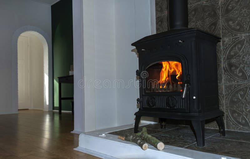 Heating Fireplace Energy Alternative System Old-fashioned Flame Warm ...