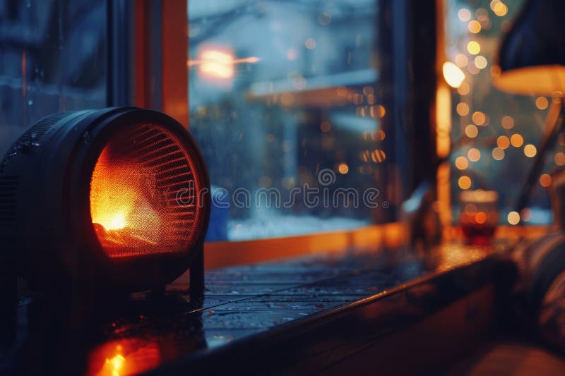Heating at Home Concept ,snapshot Aesthetic Picture Stock Illustration ...