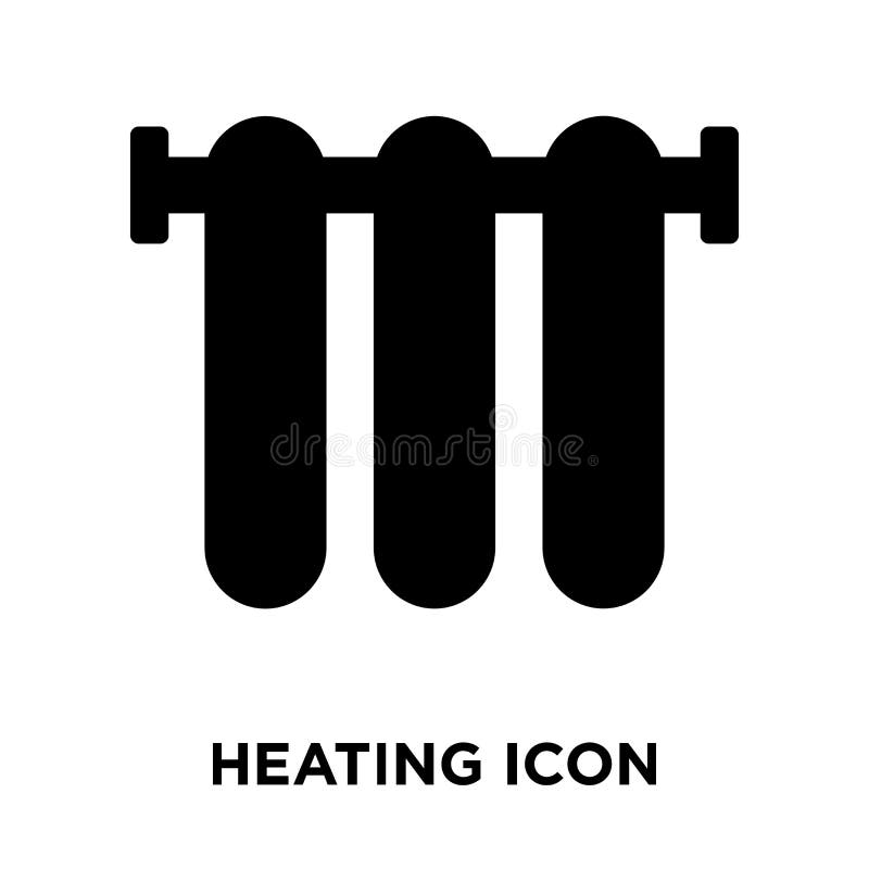 Heating Concept Vector Linear Icon Isolated on Transparent Background ...
