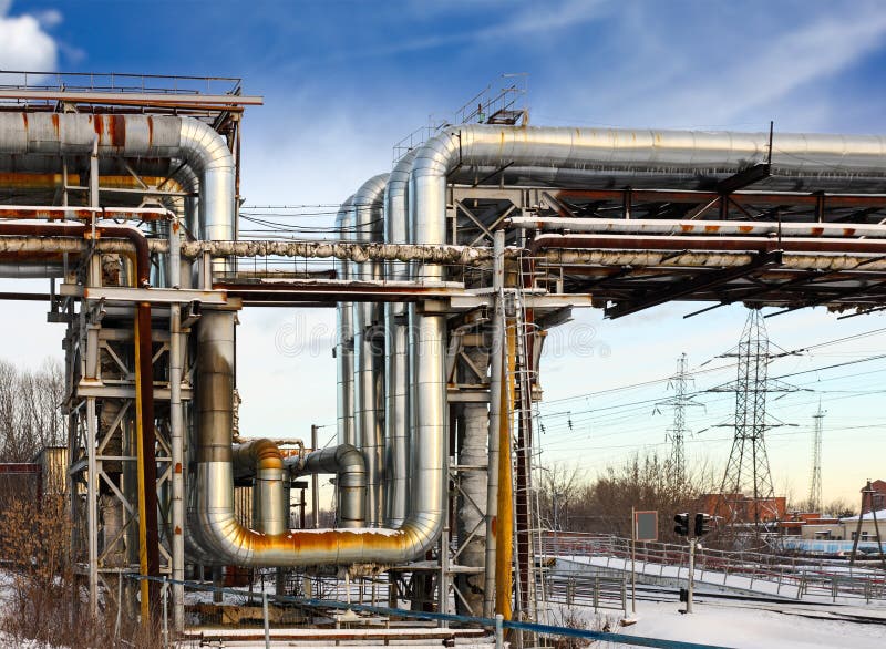 Heating main stock photo. Image of purveyance, petroleum - 37180926