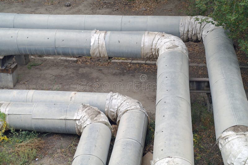 Community heating no.2 stock photo. Image of pipeline - 5548088