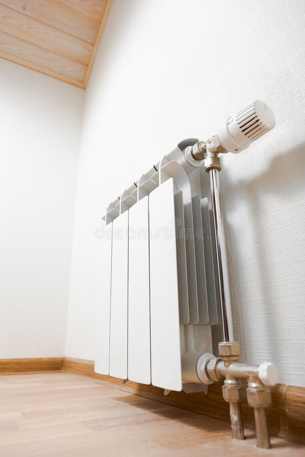 Heating radiator at home stock image. Image of home, room - 53325823