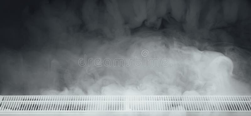 Heating Radiator with Warm Steam Stock Image - Image of radiator, heat ...