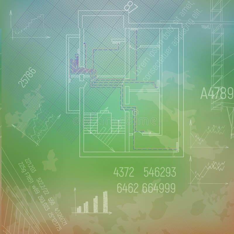 Blueprint Hvac Stock Illustrations – 242 Blueprint Hvac Stock ...