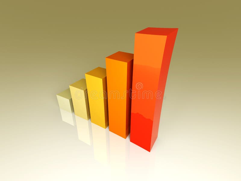 Heating up Statistics stock illustration. Illustration of competition ...