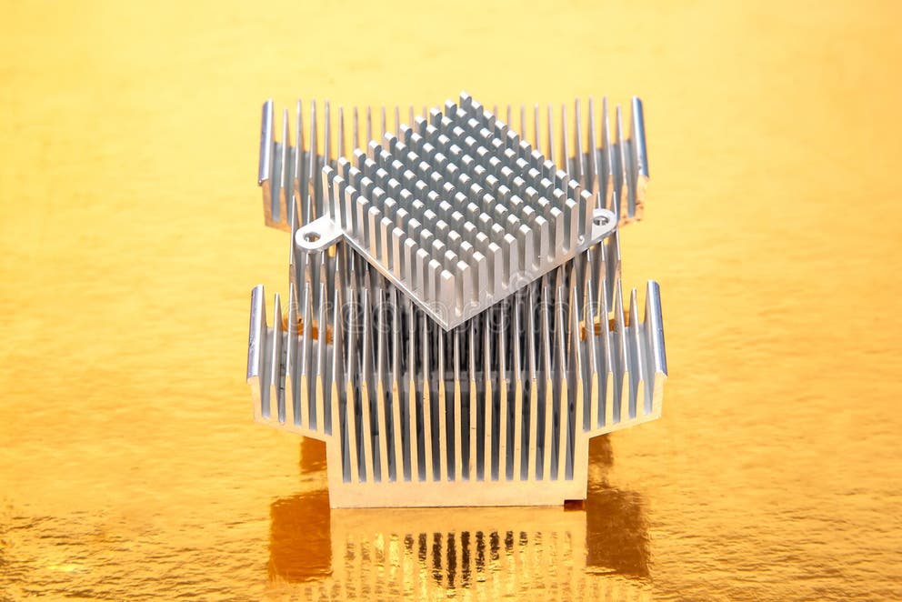 Heatsink for Computer. Electronic Component of Computer Technology ...