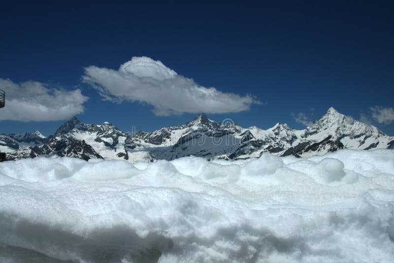 Heaven stock photo. Image of blue, white, swiss, snow - 1003798