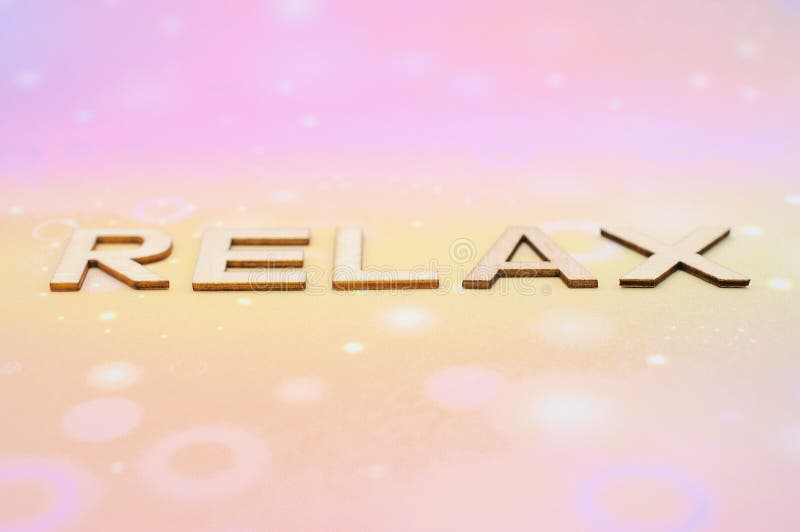 Heaven Background with Relax Write Stock Illustration - Illustration of ...